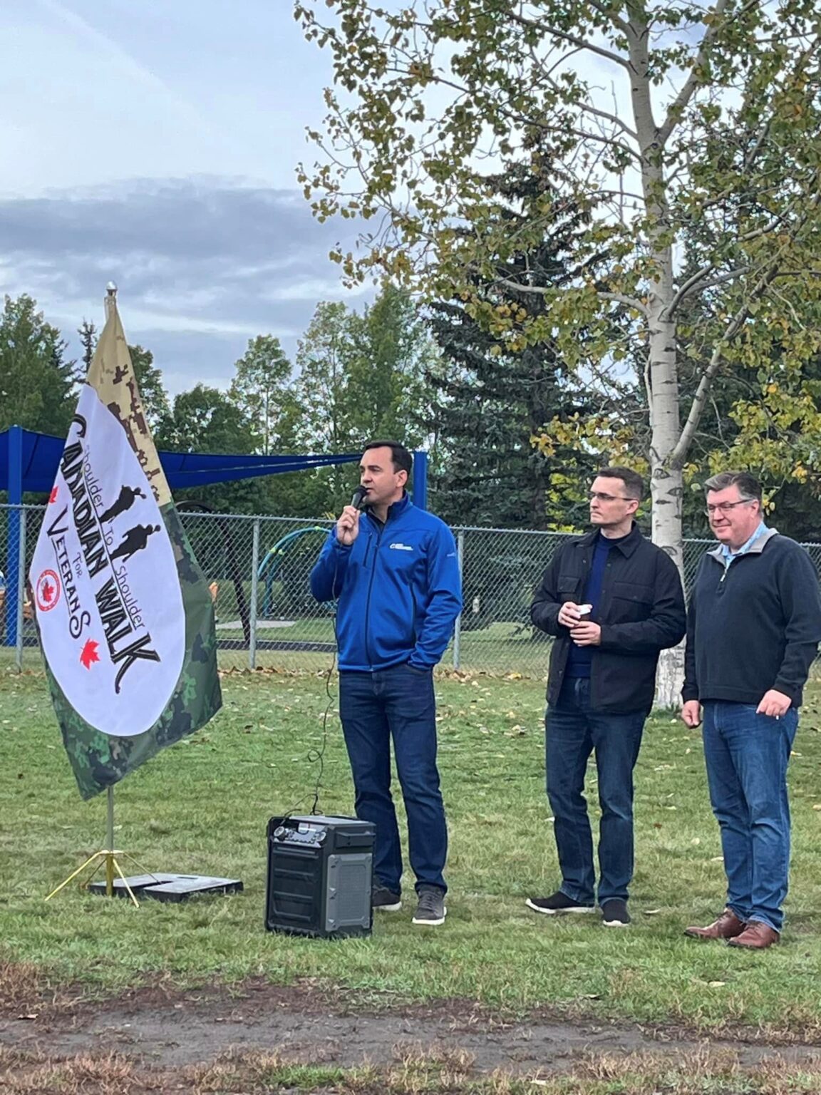 Canadian Walk for Veterans – Pat Kelly, MP for Calgary Crowfoot