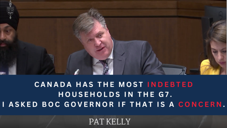 Pat Kelly, MP for Calgary Crowfoot